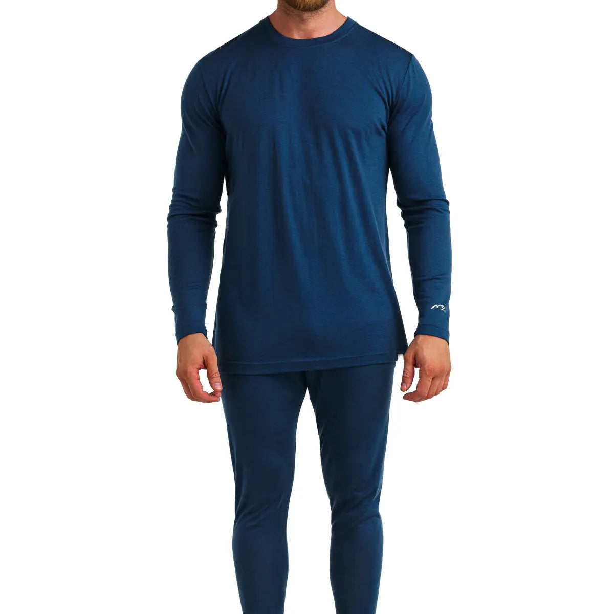 Merino Wool Base Layer For Men - Denim Blue, undewear – Merino.tech CA