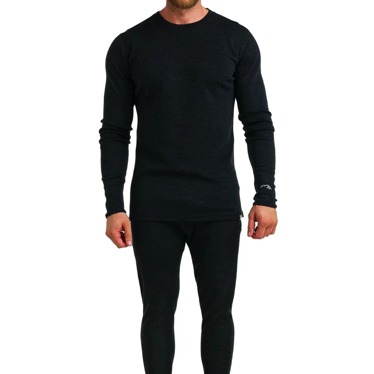 Merino Wool Wool Base Layer Set - Heavyweight | Charcoal Grey – Merino ...