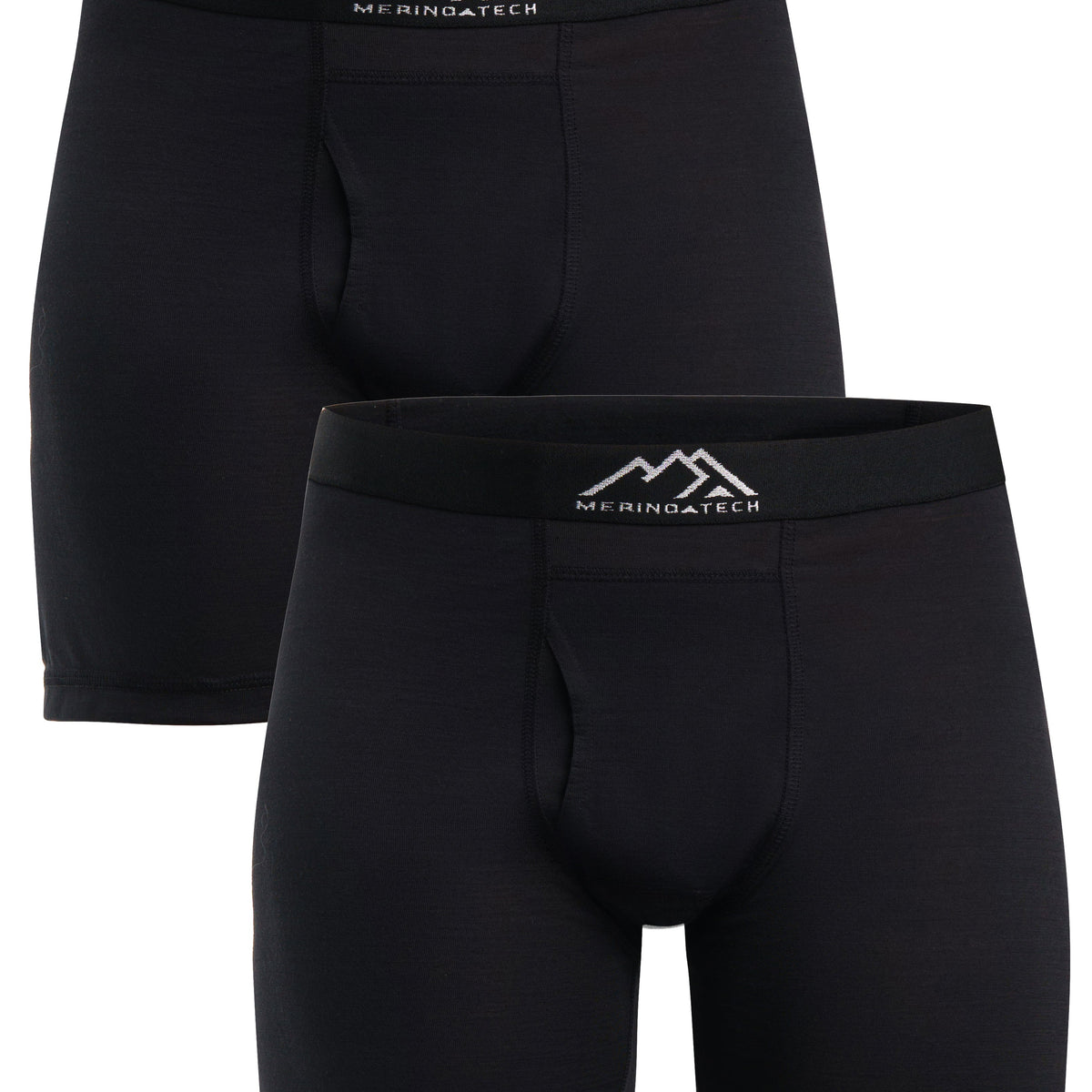 Men's Merino Boxers Brief Rusty Black – Merino.tech CA